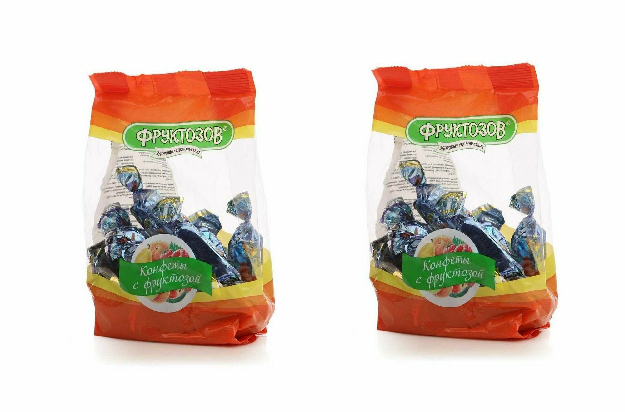 Конфеты Покровск, Мирабелла, на фруктозе, в глазури, 185 гр, 2 уп