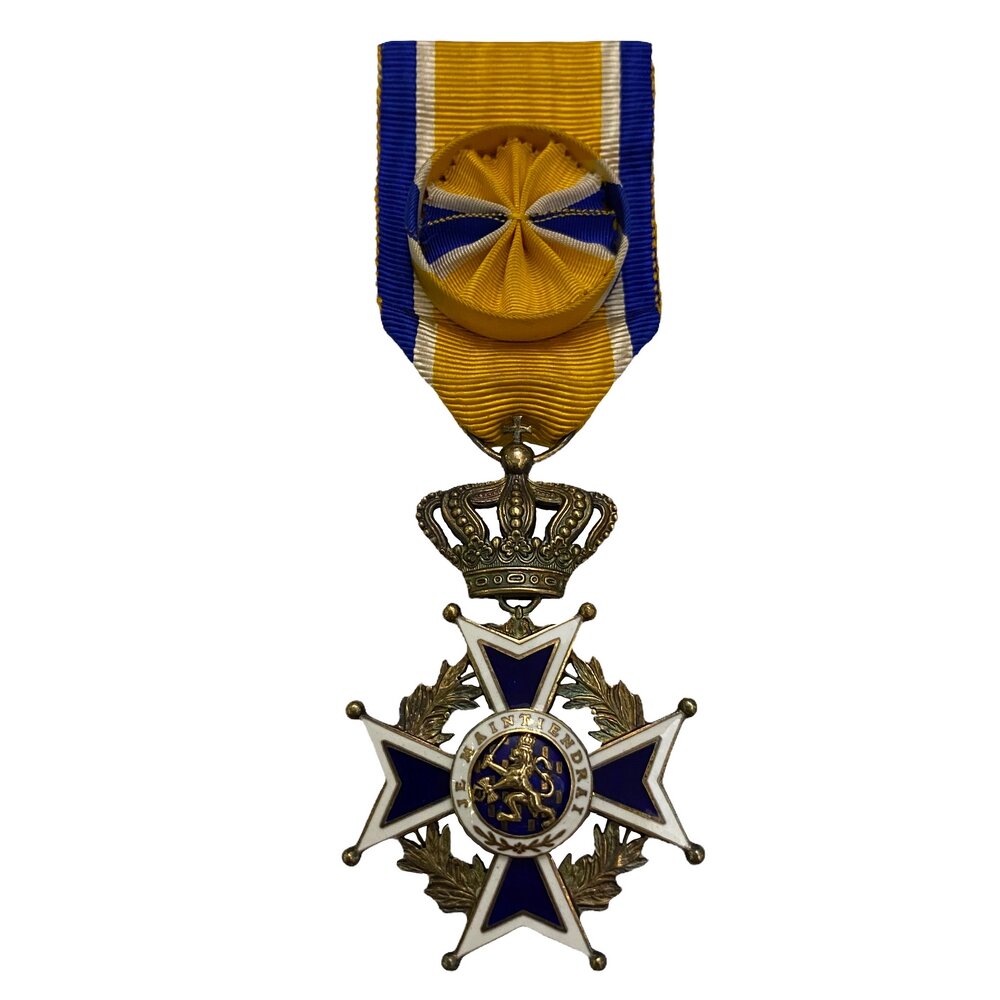 Нидерланды, орден "Оранских-Нассау" офицер с фрачником 1971-1980 гг. (в коробке)