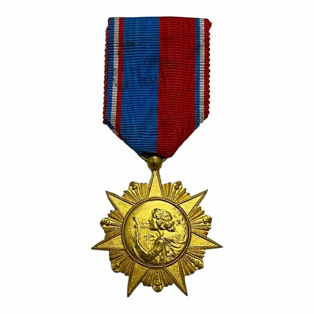 Франция, медаль "Ветеран музыкальной конфедерации Франции" 1951-1970 гг.