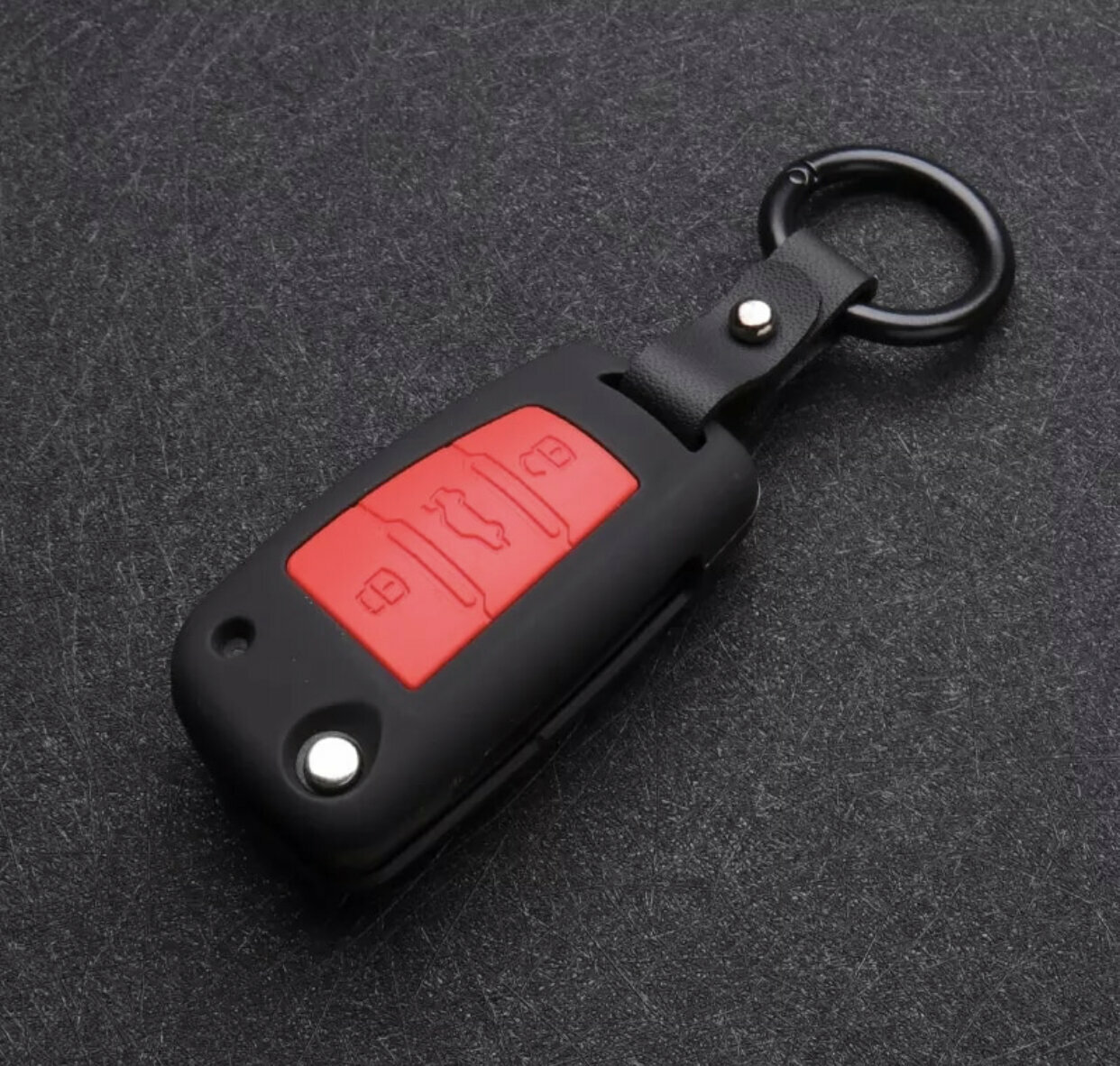 Чехол на ключ Audi / Ауди Plastic Black