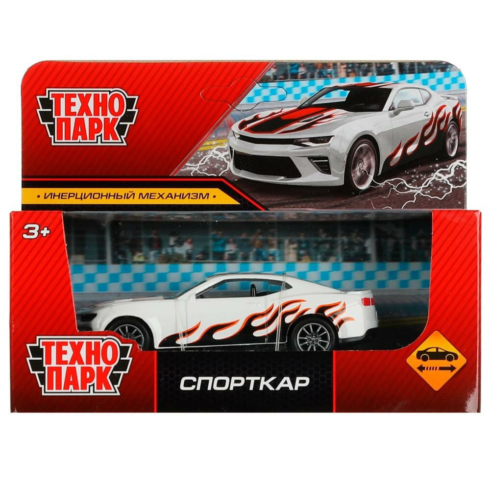 Машина металл Спорткар, 11 см инерция Технопарк 2106C134-R