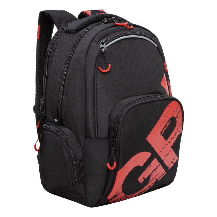 Рюкзак молодежный Grizzly RU-423-14 Красный