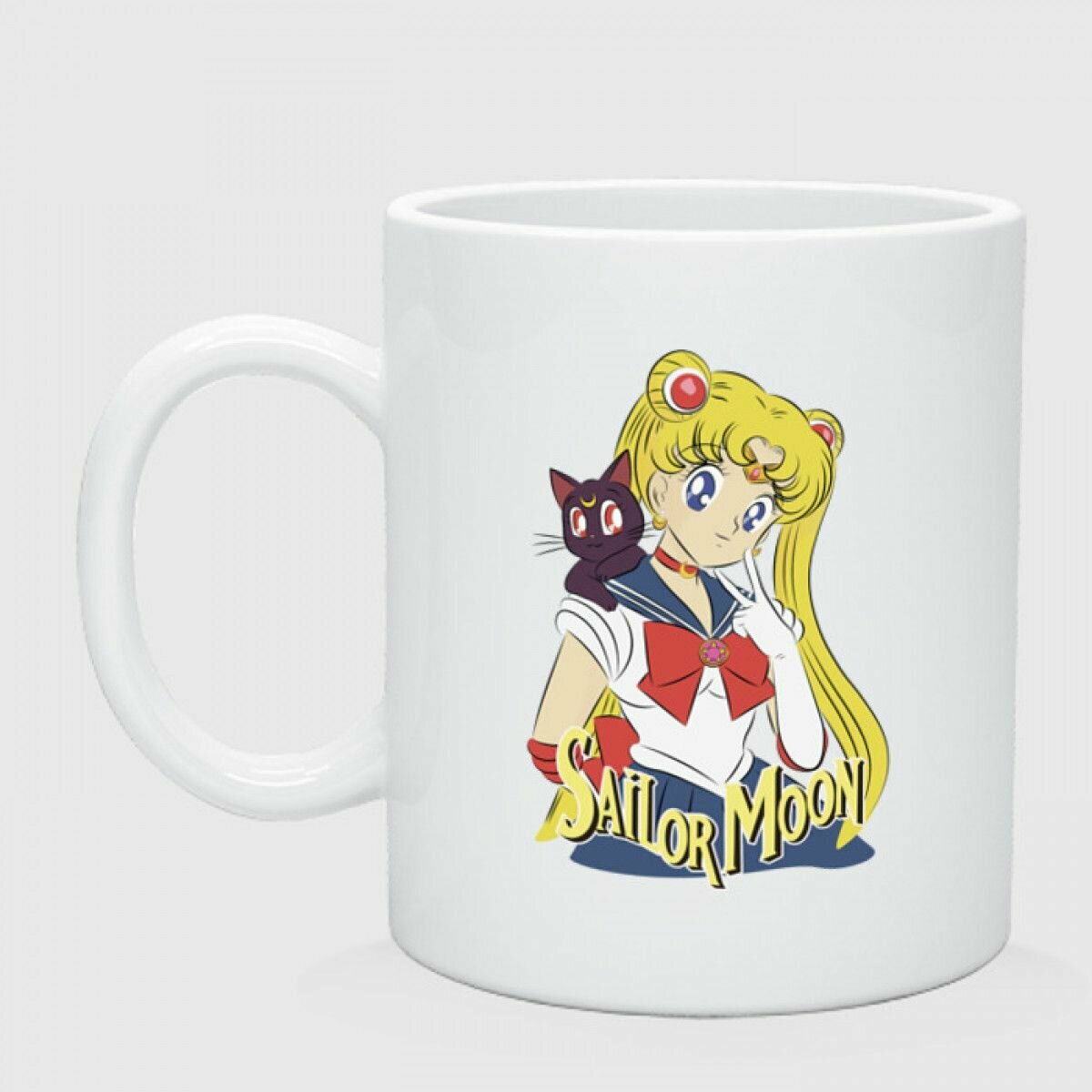 Кружка керамическая"Sailor Moon & Luna"