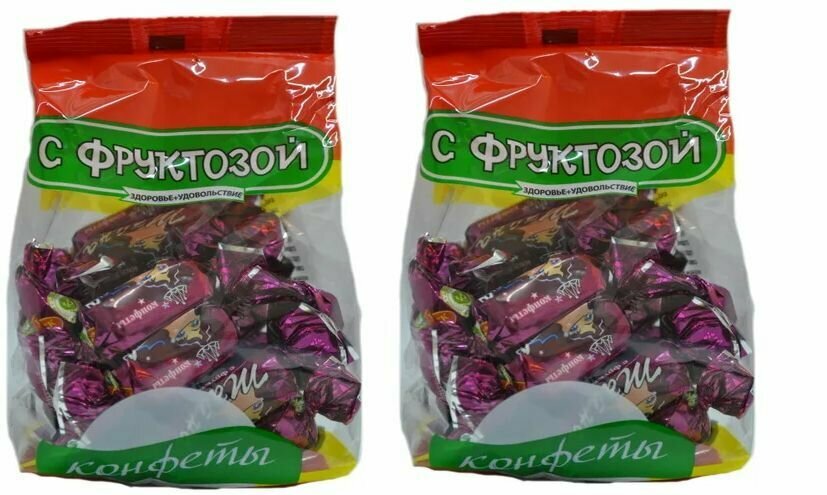 Конфеты Покровск, Тайна, с фруктозой, 185 г, 2 уп