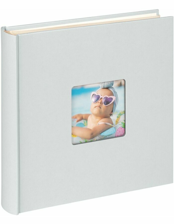 Семейный фотоальбом Walther FA208BL, размер обложки 30х30 см под наклейку (уголки и стикеры)