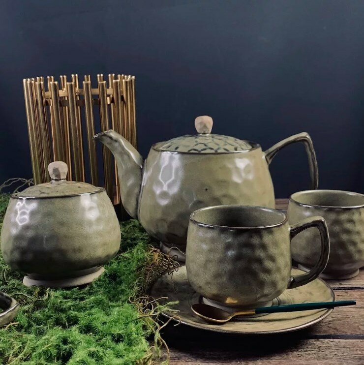 Чайный сервиз 14пр. Мистраль Фарфор 205-447 118-205-447