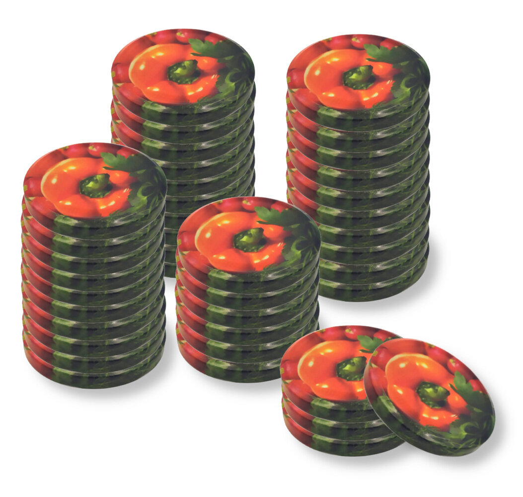 Крышка для консервирования твист, 40 штук, диаметр: 10 см, Елабуга