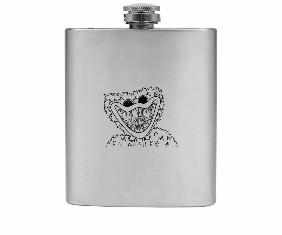 Фляжка MIGOM принт "Попи Плэйтайм - Хагги Вагги, Poppy Playtime - Huggy Wuggy" - PPHW03