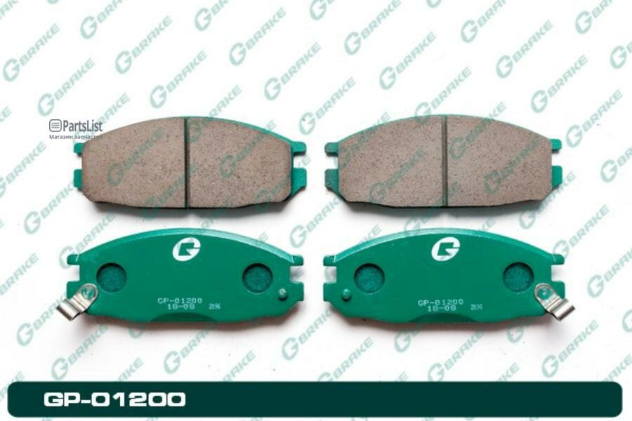 Колодки G-brake GP-01200 G-BRAKE арт. GP-01200