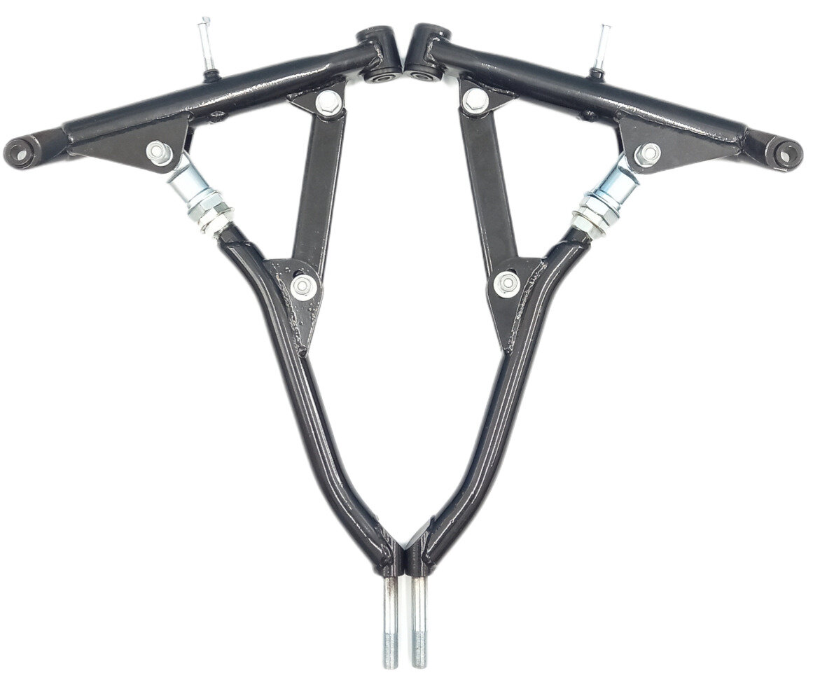 Рычаги передней подвески регулируемые (колея +70) для ВАЗ 2110-12, самара, приора, калина, гранта, датсун (Автопродукт)