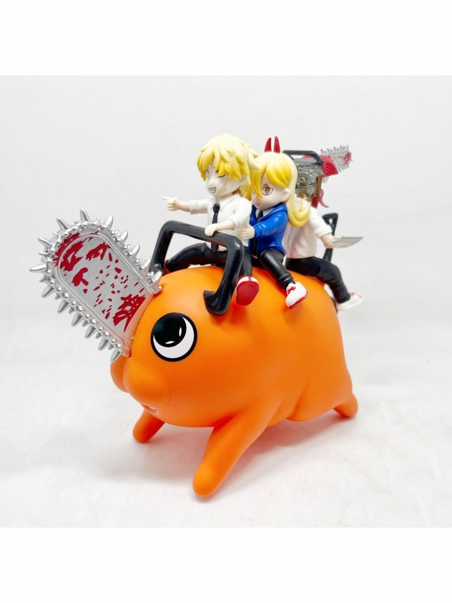 Набор фигурок Аниме "Человек-бензопила" из 4 фигурок.