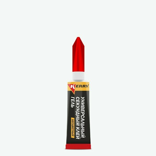 Автохимия KERRY Универсальный секундный клей-гель SUPER GLUE GEL 3гр KR1532 Kerry