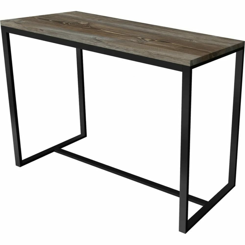 Барная стойка Эвент Лофт БСЛ 1200х400х1080 Намибия, каркас из стали, столешница из ЛДСП, лофт стиль