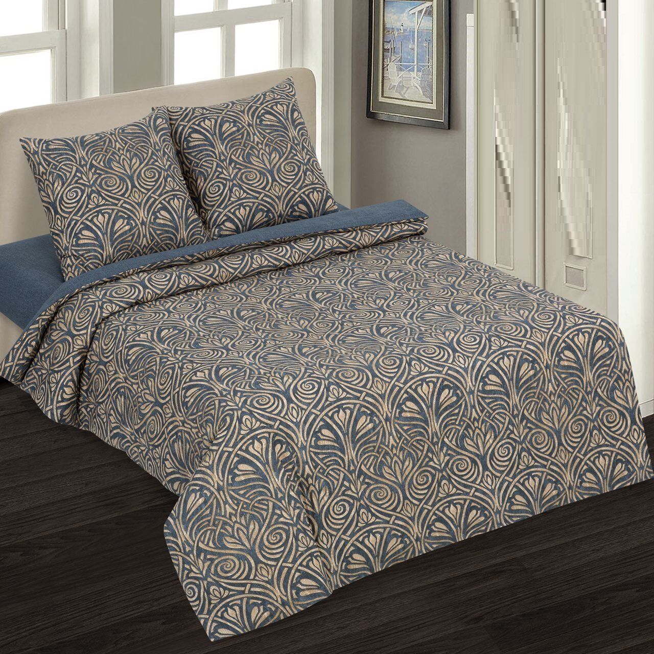 Постельное белье "Мадрид арт. 630 (зима-лето)" 1.5-спальное