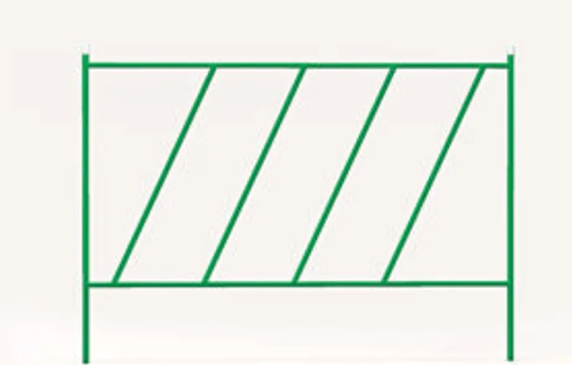 Заборчик садовый "лесенка" 55*72*360 (в упаковке 5 деталей), Весна