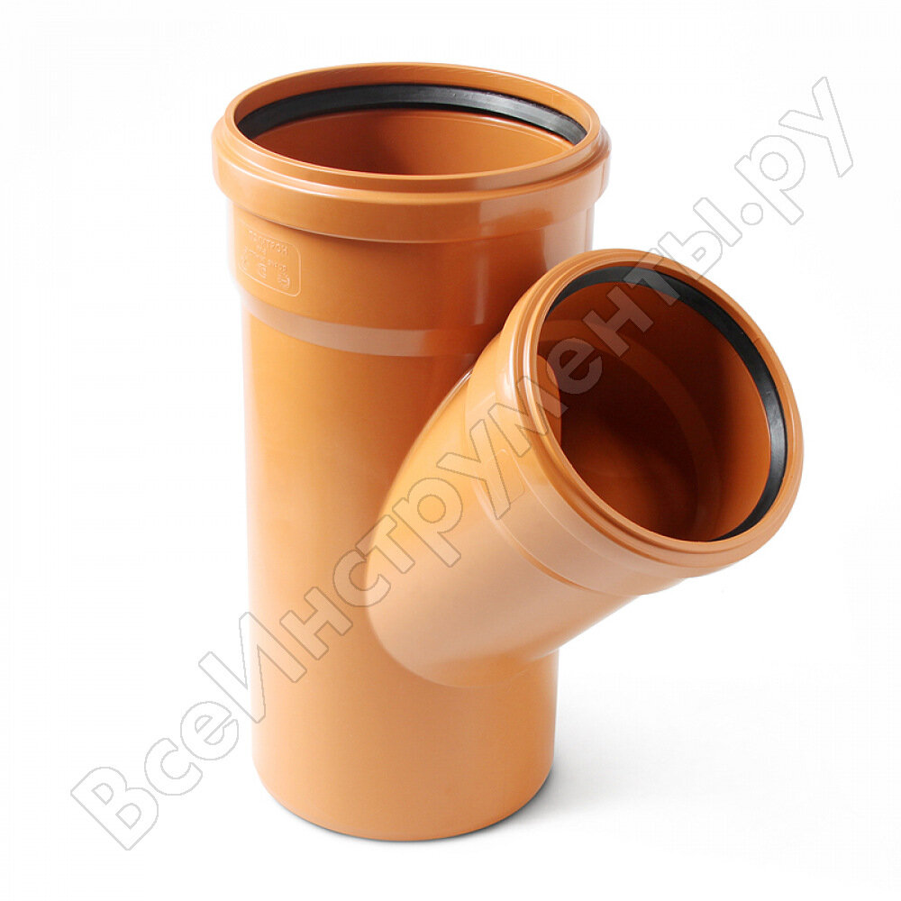 Тройник для наружной канализации PRO AQUA PPH70161145