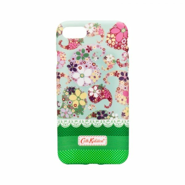 Чехол Cath Kidston Silicon Case для iPhone 7 Green Фосфорная