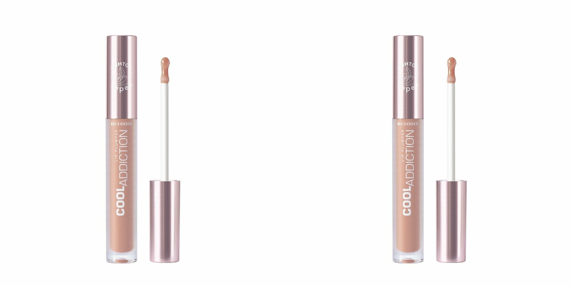 RELOUIS Плампер для губ Cool Addiction, тон 06 Light Caramel, 2 шт