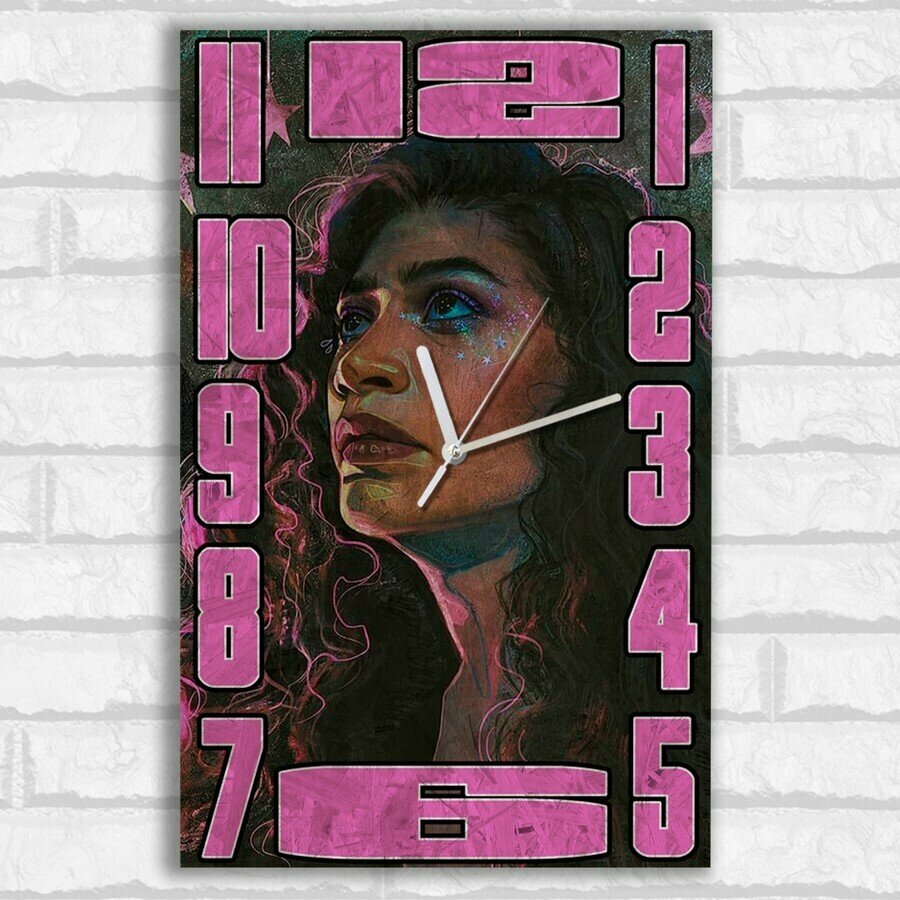 Настенные бесшумные часы ОСП, сериалы Euphoria - 5220