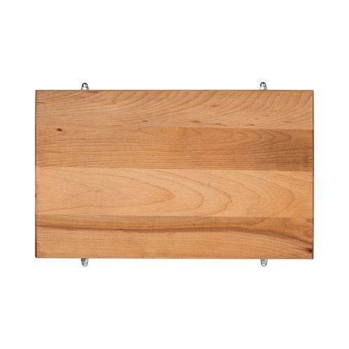 Доска разделочная с метал. стяжкой, бук, металл, высота 4, длина 50, ширина 30см