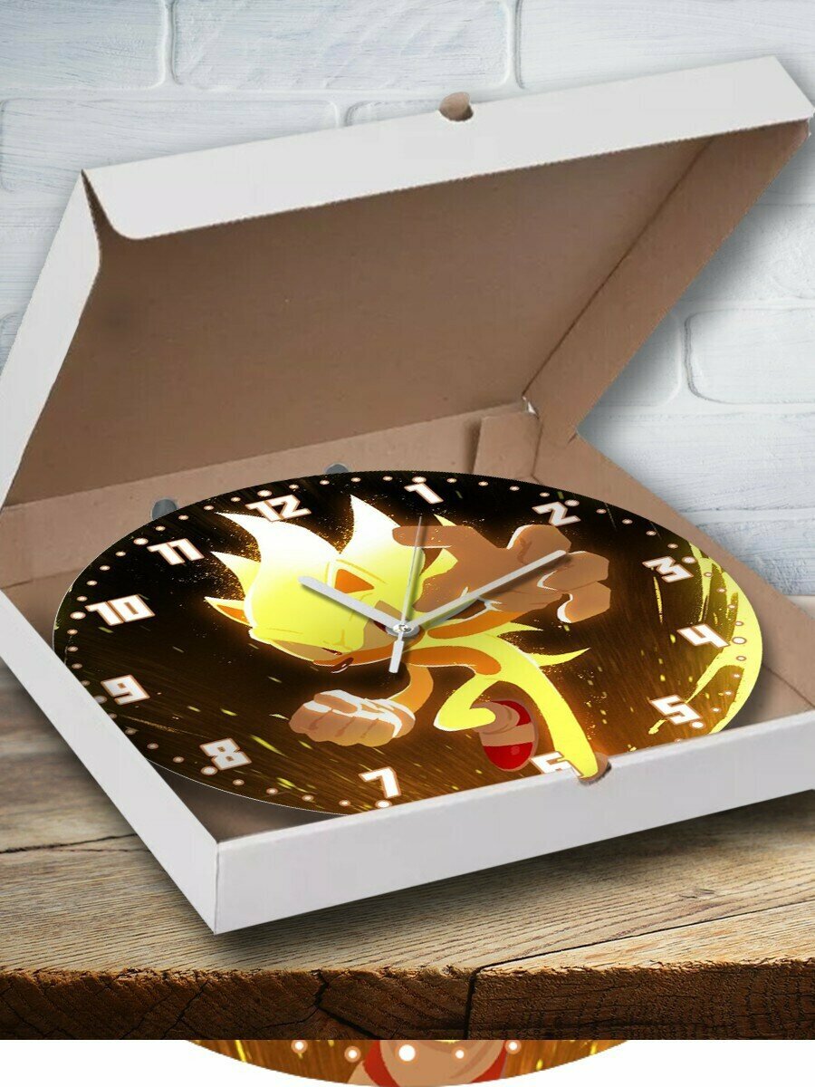 Настенные часы УФ с рисунком Игры Sonic 3D Blast - 2413