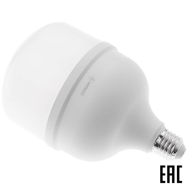 Лампа 40Вт 21371 LED HW 40W/865 230V E27 4000Лм 6500K светодиодная дневной свет OSRAM (3 шт. в наборе)