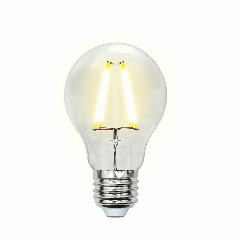 Лампа LED FILAMENT Е27 Груша 220v 8Вт 4000К D60*102мм Прозрачная колба 800Лм
