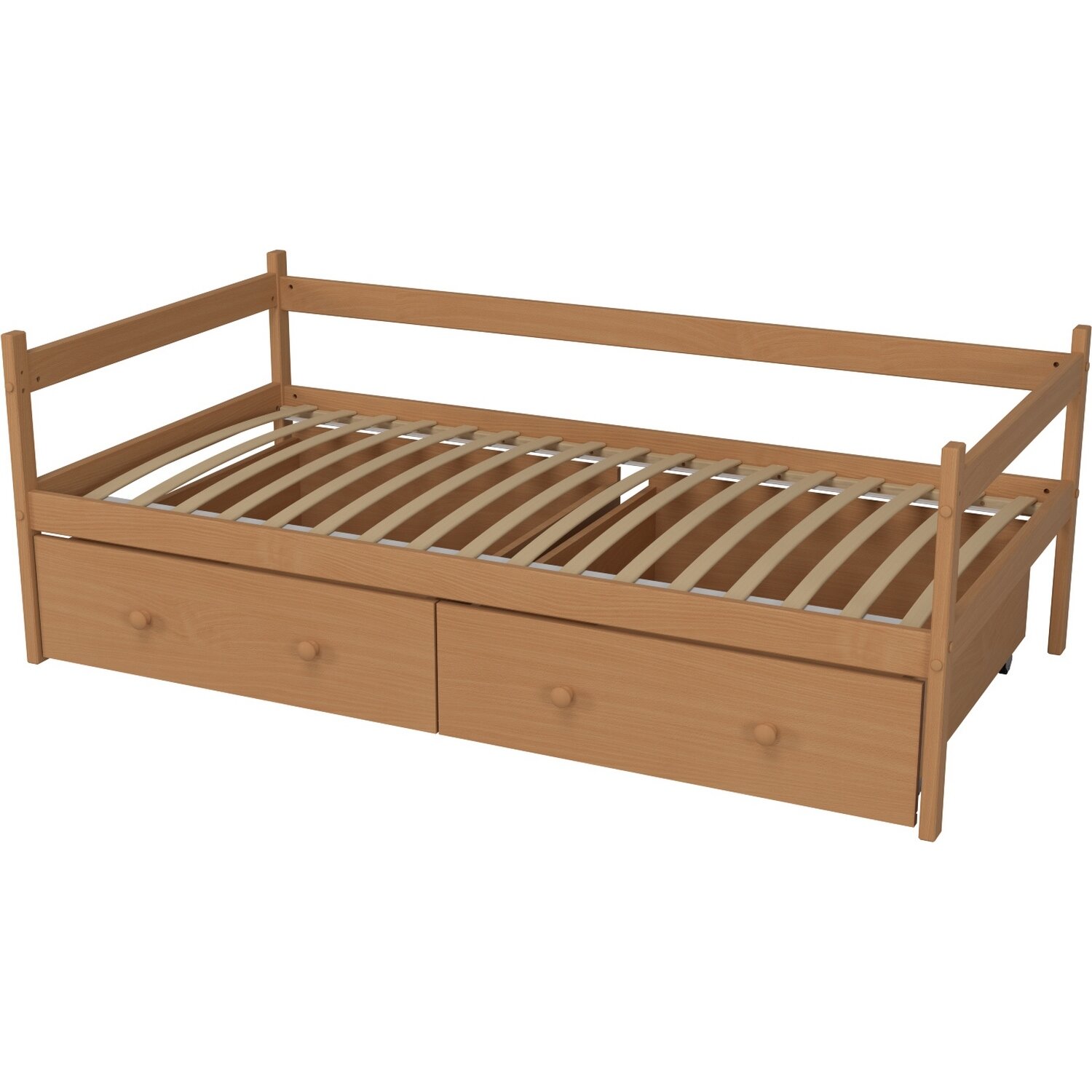 Кровать тахта Капризун Р425 бук с ящиками