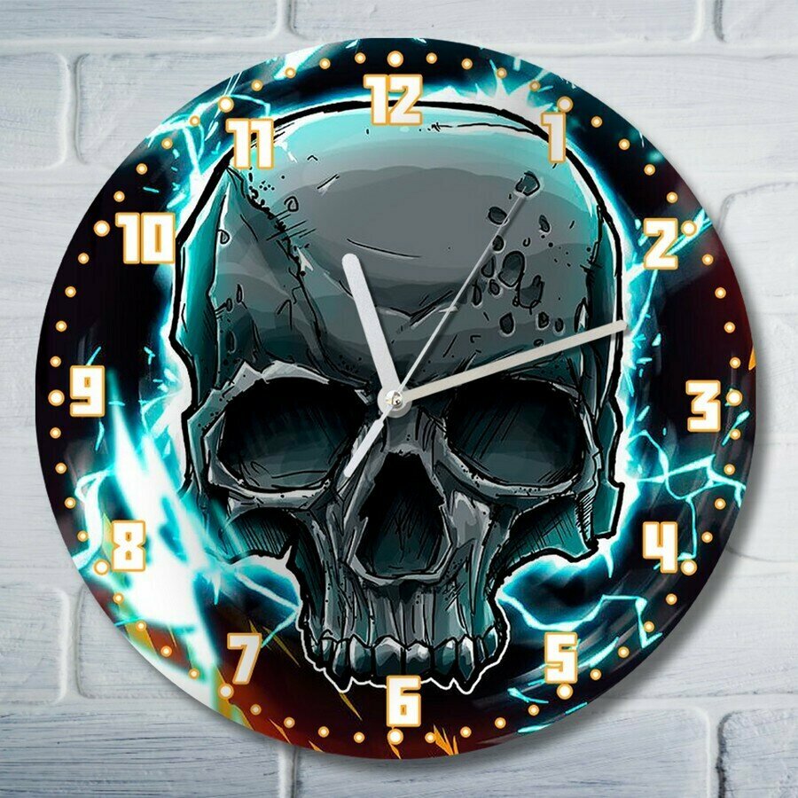 Настенные часы УФ с рисунком музыка Metallica - 3805