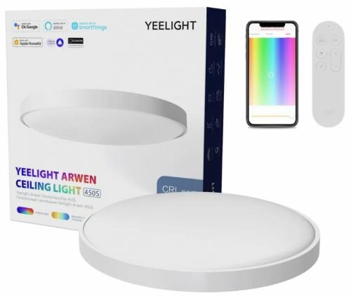 Светильник потолочный Yeelight Arwen Ceiling Light 450S умный, с RGB подсветкой, 2700-6500K, 3000lm