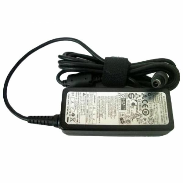 Блок питания (сетевой адаптер) для монитора Samsung 14V 1.79A 25W 6.5x4.4 мм с иглой черный, с сетевым кабелем