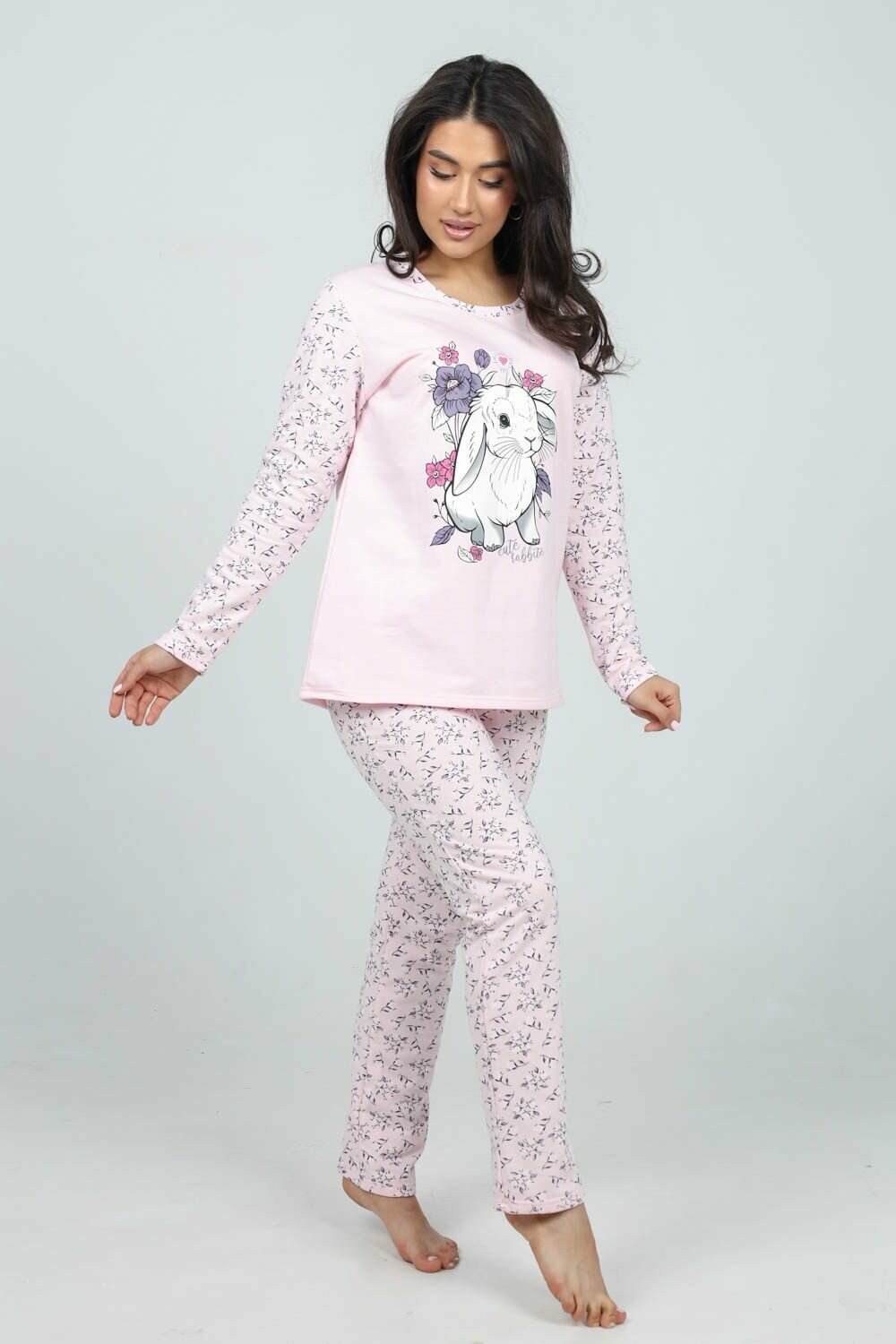 Пижама теплая с начесом