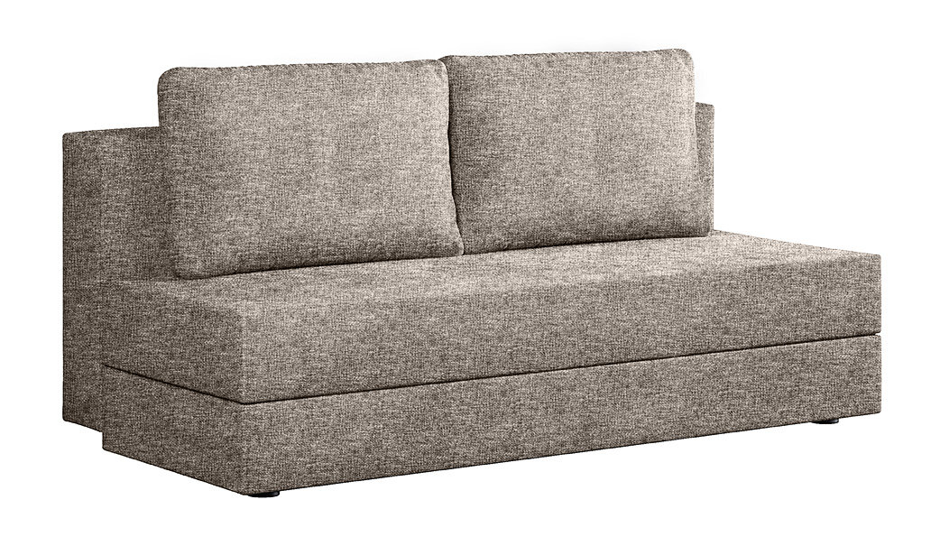 Диван раскладной Аура 1, механизм еврокнижка, в цвете бежевый (Бинго 33)