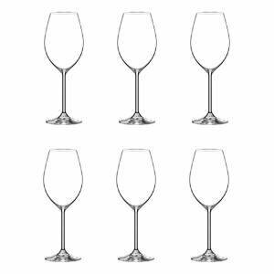 Набор 6 бокалов для вина «Ле вин», хр. стекло, 360мл (Rona, Чехия)