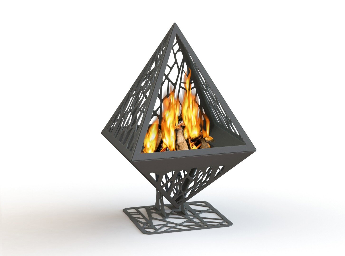 Дизайнерский Очаг Кристалл