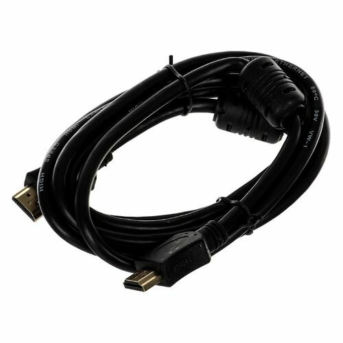 Кабель соединительный аудио-видео PREMIER 5-813, HDMI (m) - HDMI (m) , ver 1.4, 2м, ф/фильтр, черный [5-813 2.0]