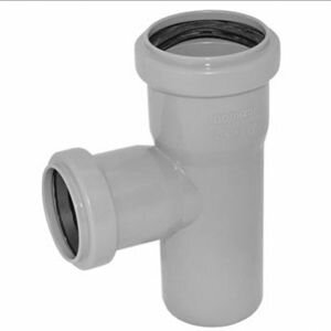 Тройник d=50х40мм 90 гр.