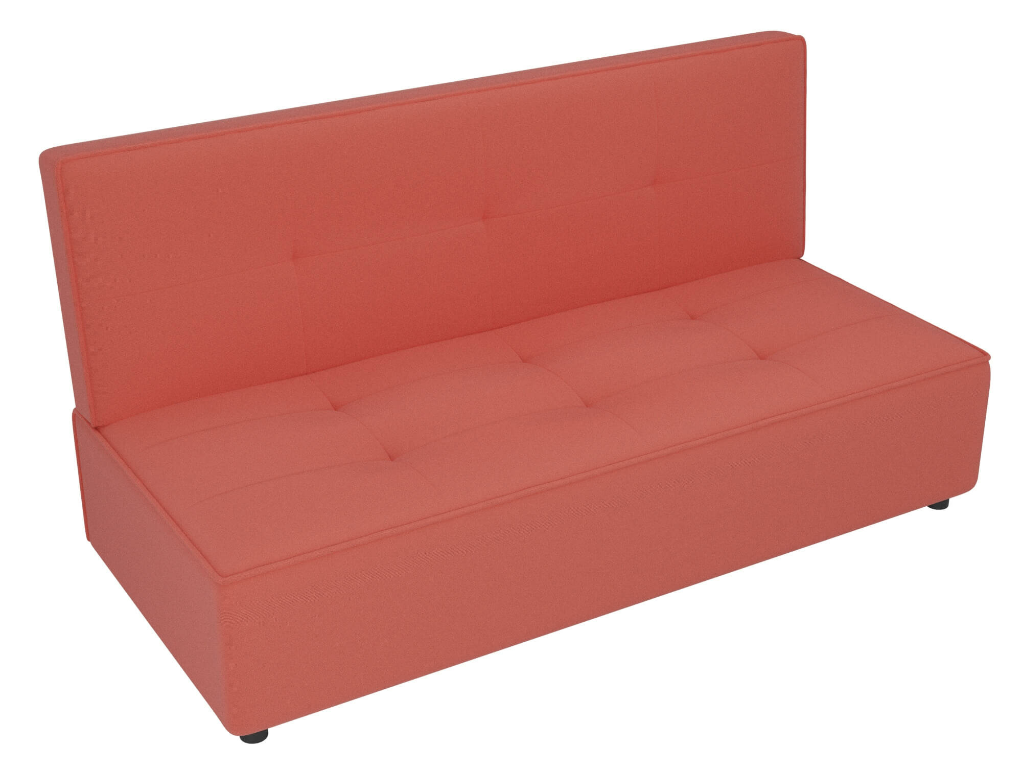 Artum Прямой диван Зиммер вельвет коралловый