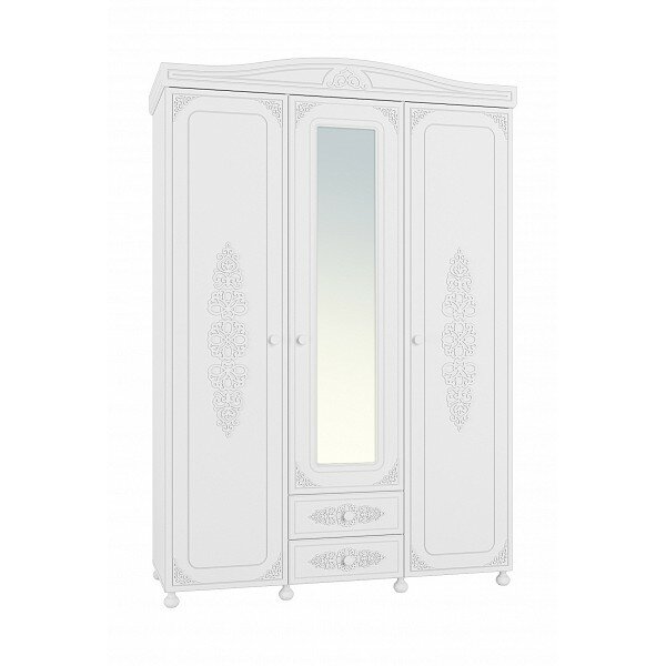 Шкаф платяной Компасс-мебель Ассоль АС-27