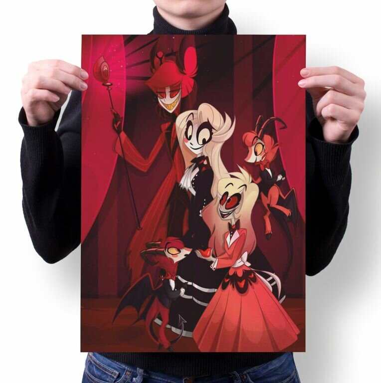 Плакат Отель Хазбин , Hazbin Hotel № 8