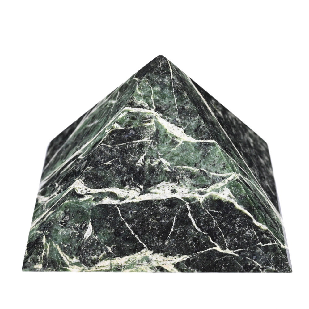 Пирамида из змеевика 105*105мм