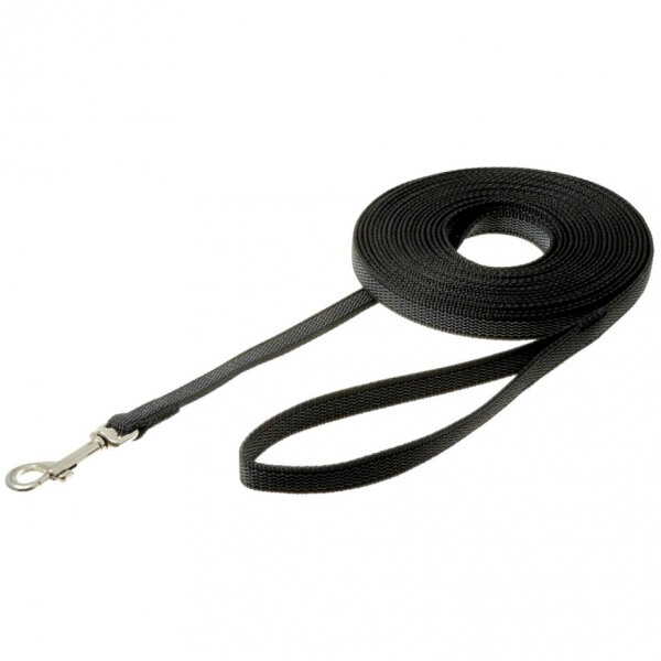 Pet Line Поводок профессиональный с латексом карабин сталь
