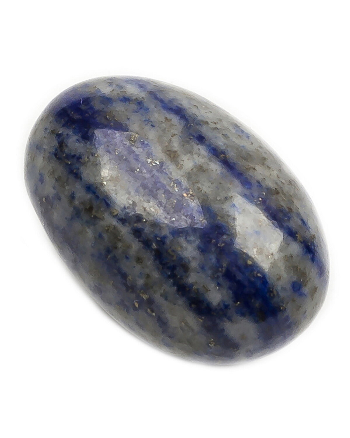 Камень Лазурит B/C M, натуральный минерал в коллекцию.