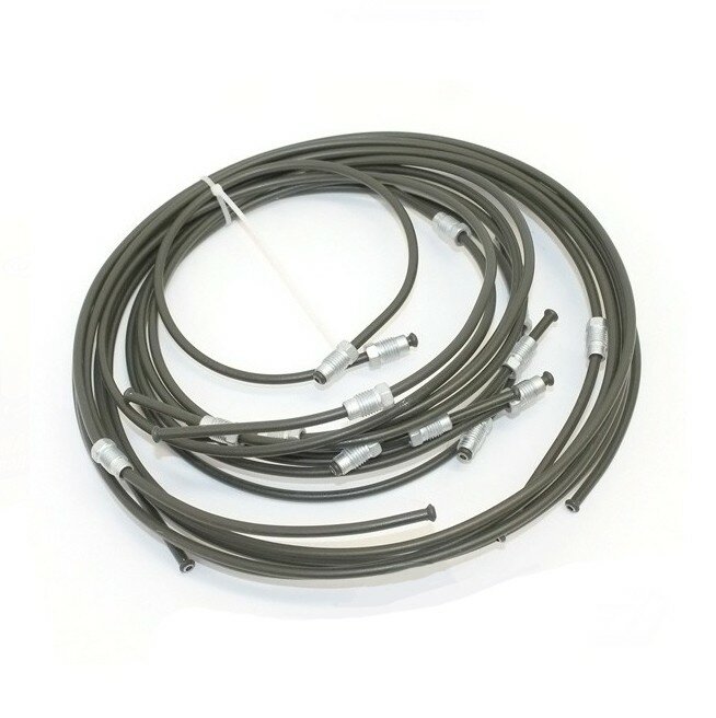 Трубки тормозные ГАЗель омедн. с полимер. Покрытием к-т 7 шт. (Riginal)