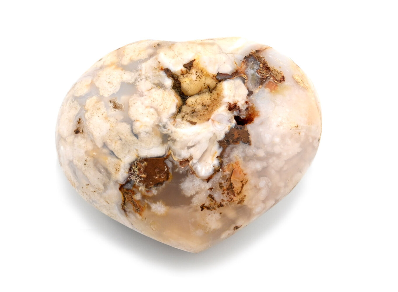 Сердце из агата 73*61*35мм .