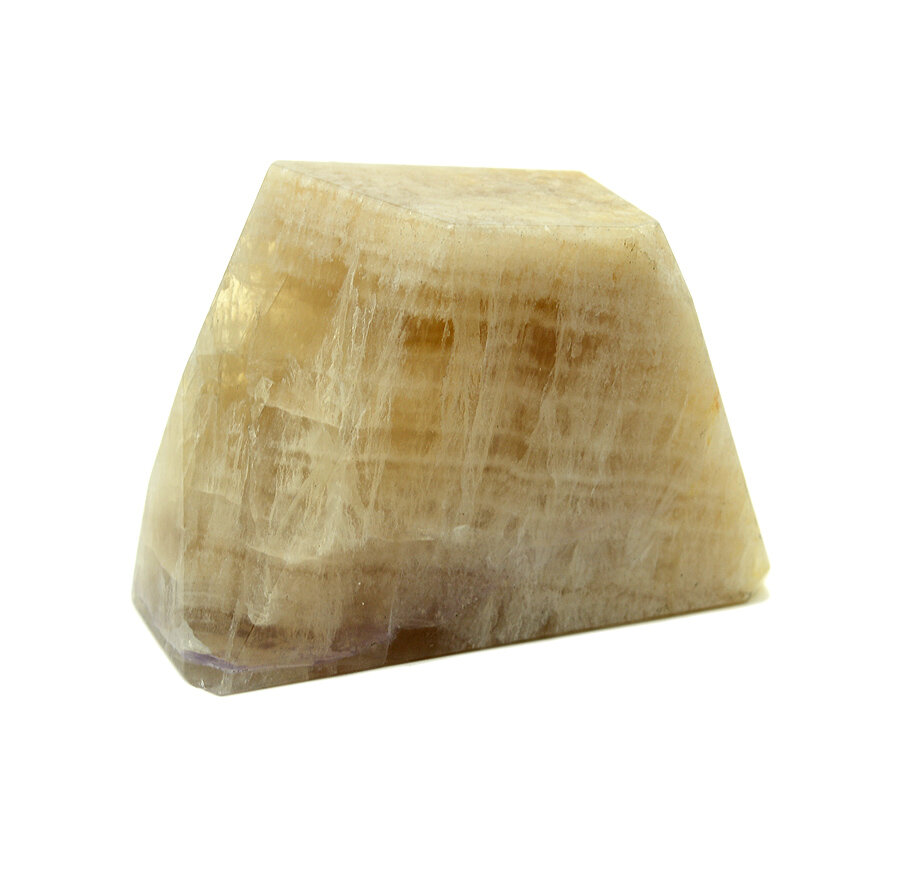 Минерал флюорит полированный 67*25*49мм, 188г .