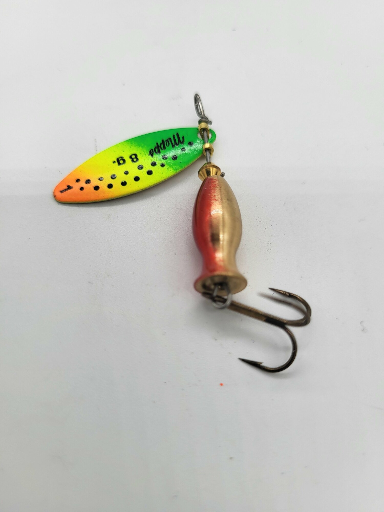 Блесна вращающаяся Mepps AGLIA LONG HEAVY, 1, Gold/Tiger, комплект из 1 штука