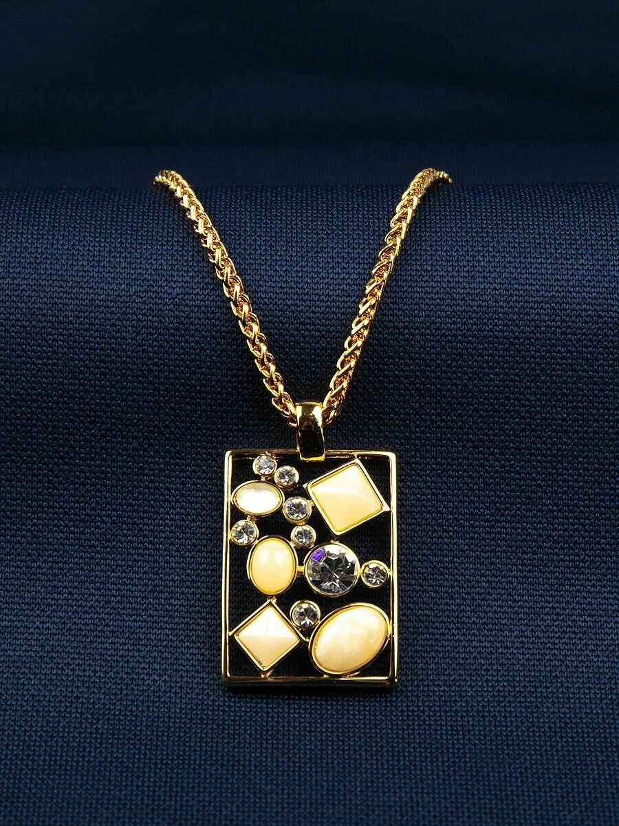 Колье, искусственный камень