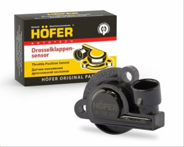 Датчик положения дроссельной заслонки ВАЗ 2109-2115, 2110-2112, 2170 Приора, 1118 Калина, 2190 Гранта, 2123 Нива Шевроле, 21214, 21073 инж.