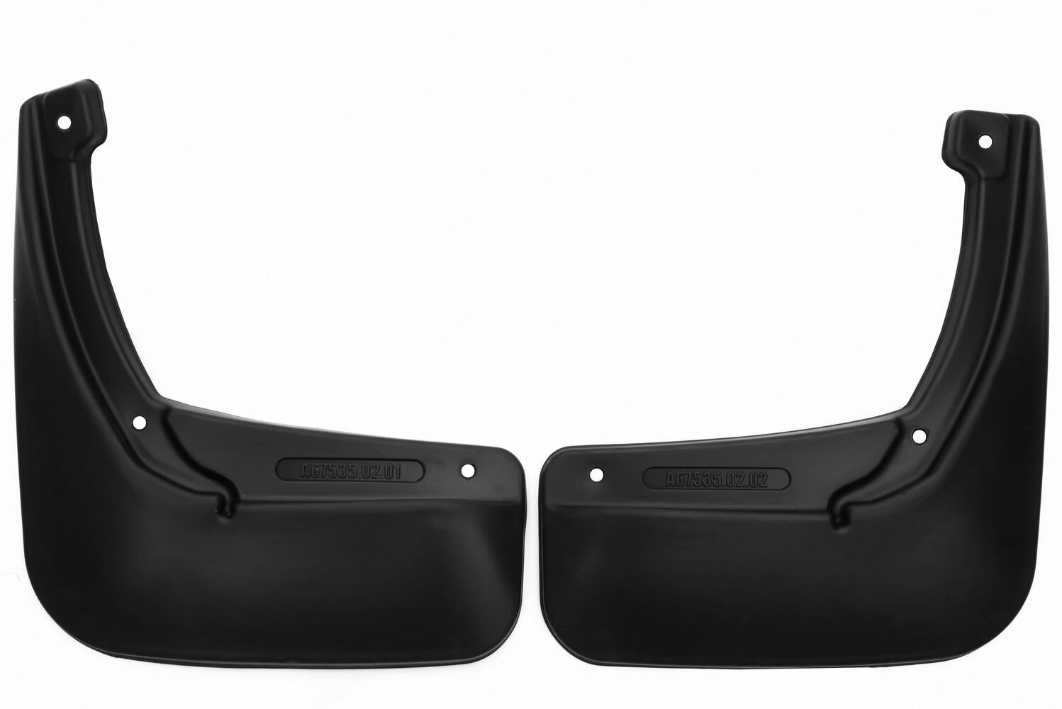 Брызговики задние подходят для Москвич 3/3е 2022 - 2 шт.(optimum) в пакете